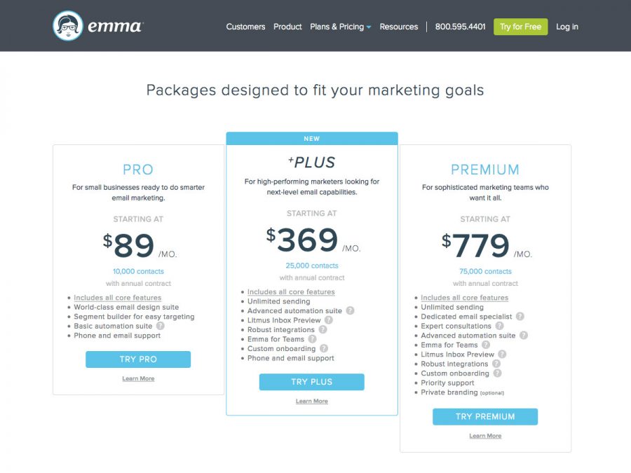 22 Best SaaS Pricing Table Examples from Leading Companies