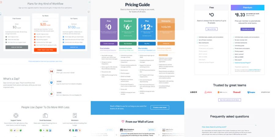 22 Best SaaS Pricing Table Examples from Leading Companies