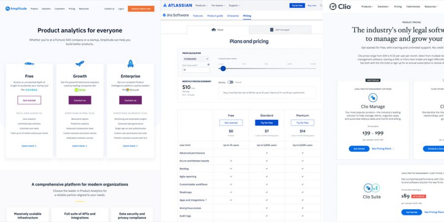 12 Best Pricing Pages Including B2B SaaS Pricing Pages